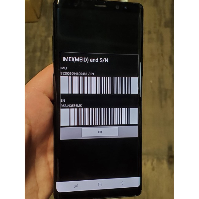 Buy Samsung Galaxy Note 8 64GB Minor Cracked And Screen Burn | Phonebot