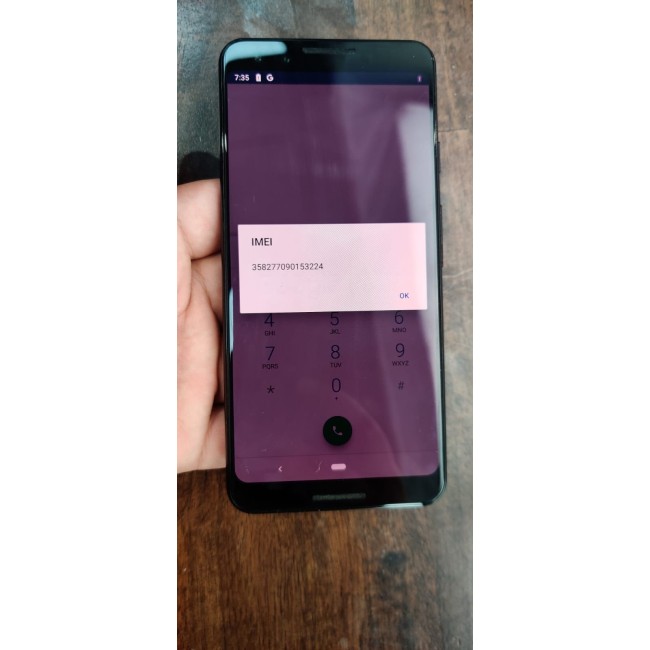 Buy Google Pixel 3 64GB Black Screen Gives Pink Shade | Phonebot