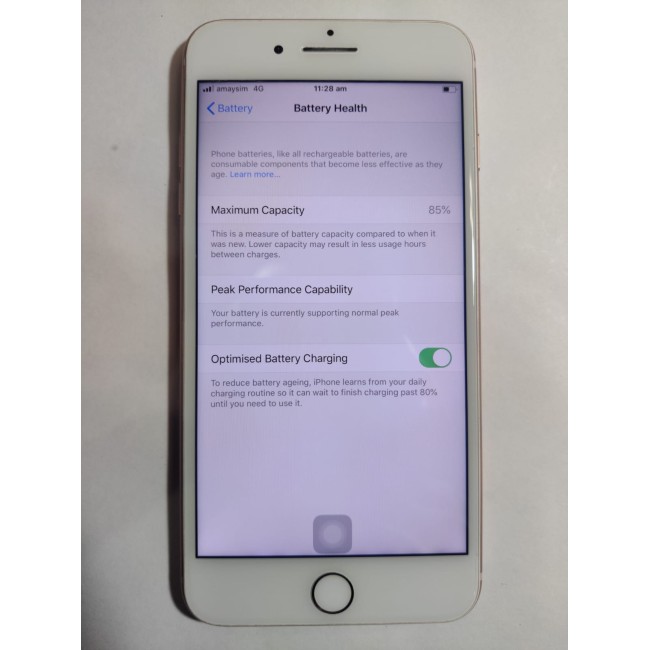 Buy iPhone 8 Plus 64GB Gold Home Button Not Working | Phonebot