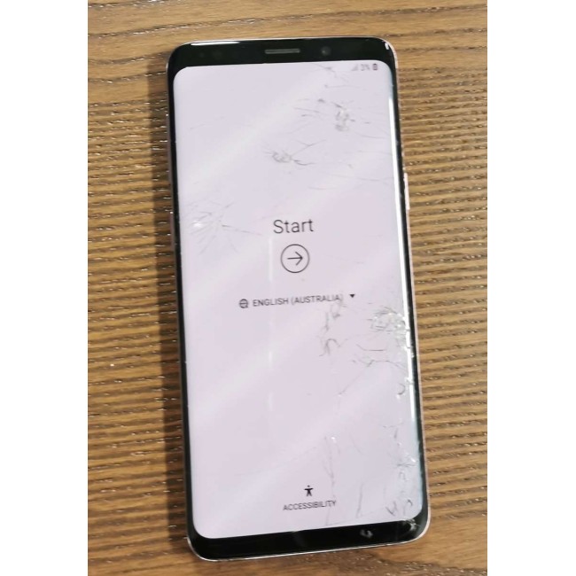 Samsung Galaxy S9 64gb Front Cracked - G960F