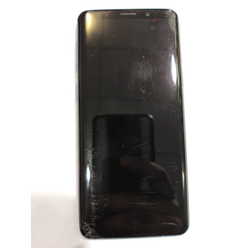 Samsung Galaxy S9 64gb Blue Cracked Scratchy Screen