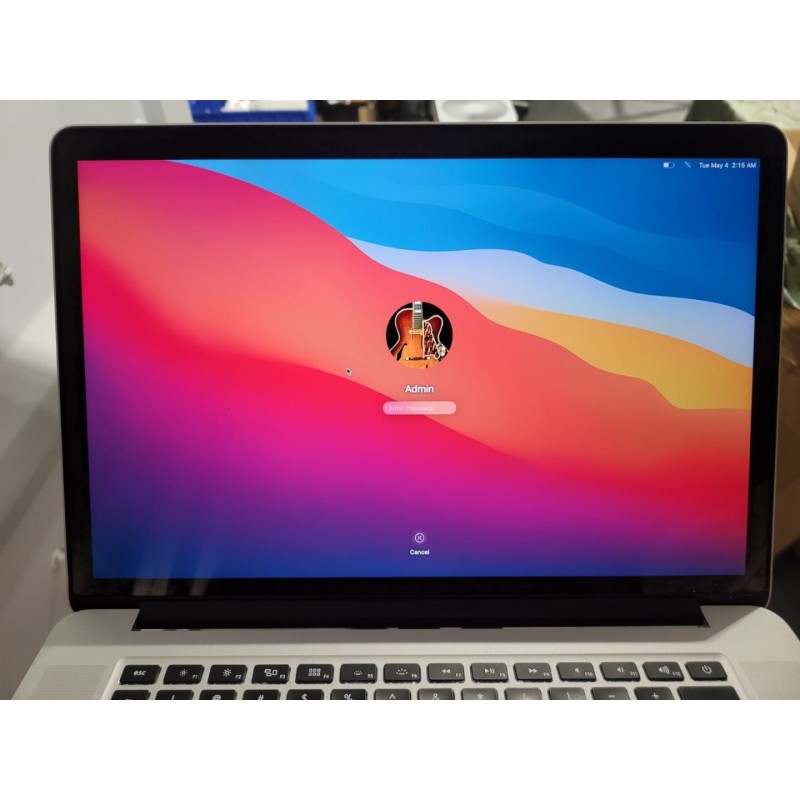 MacBook Pro (Retina, 15-inch, Mid 2015) i7 256GB SSD - Delaminated - A1398