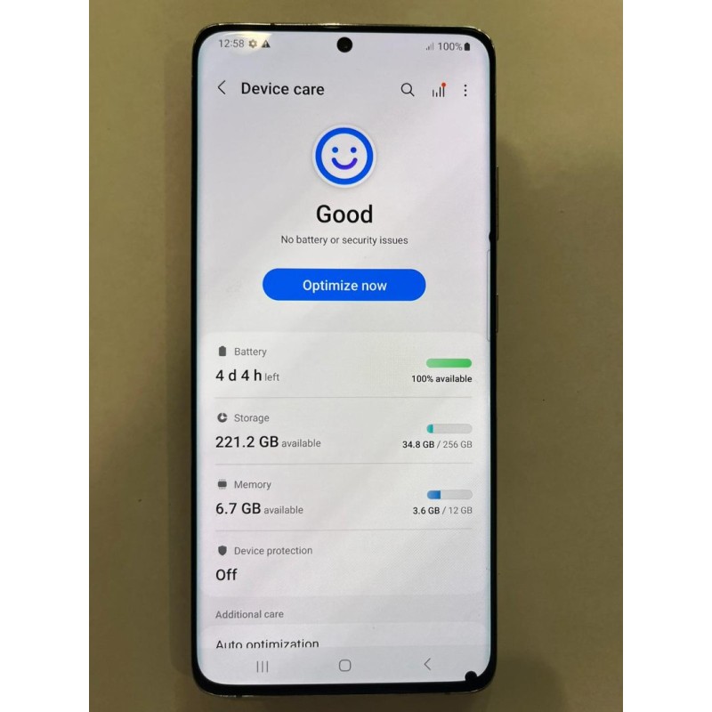 Buy Samsung Galaxy S21 Ultra 5G Dual Sim 256GB - Minor Screen Bleeding ...