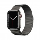 Buy Apple Watch Series 7 41mm GPS Cellular Stainless Steel Case Like ...