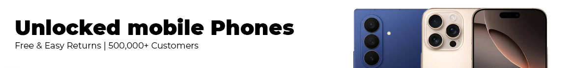 Unlocked Mobile Phones - 12-Month Warranty